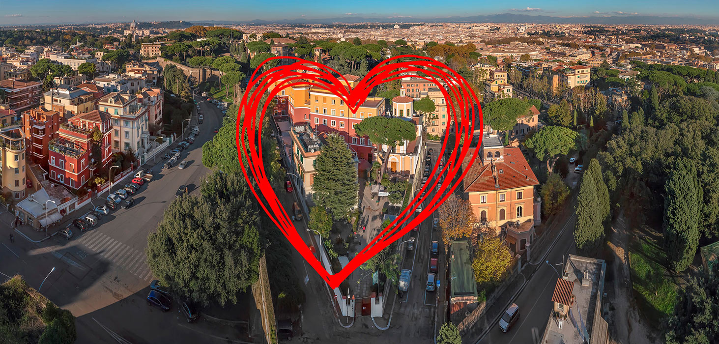 That's Amore. Share the love with AUR. | The American University of Rome
