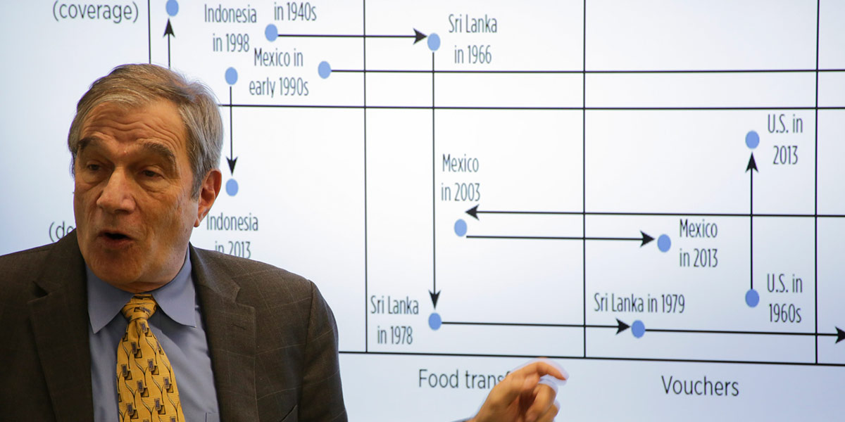 Dr. Harold Alderman on Food Assistance Programs | The American ...