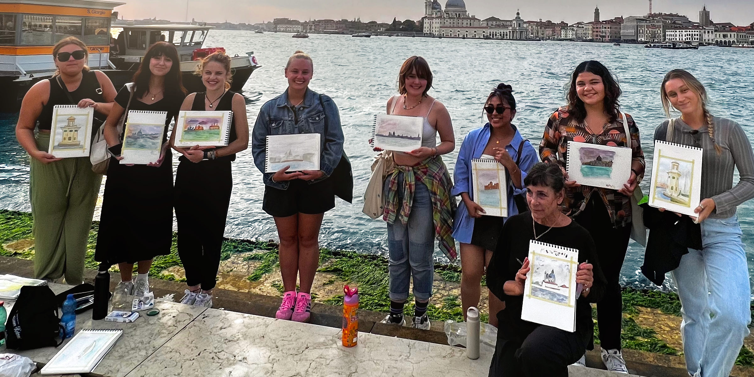 The Splendour of Venice: Learning to paint with watercolor | The American University of Rome